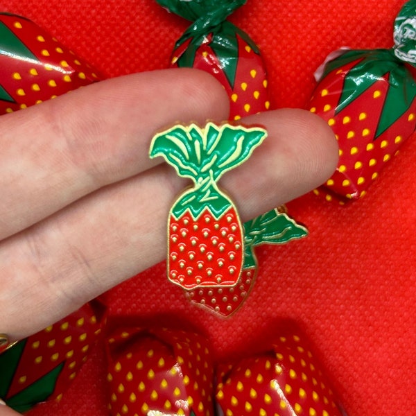 Candy Enamel Pin - Etsy