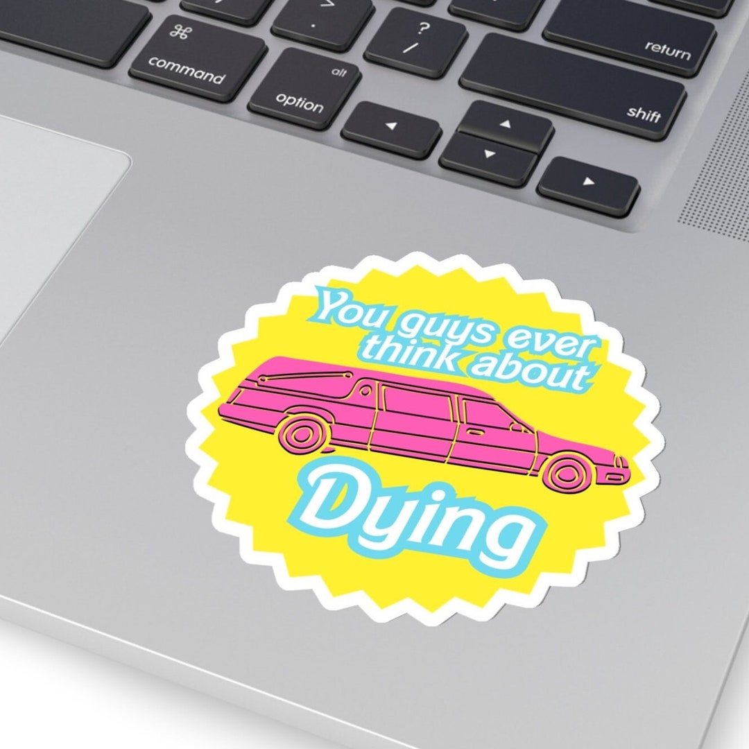 Dying Hearse Vinyl Sticker - Funny Mortician Gift - Etsy