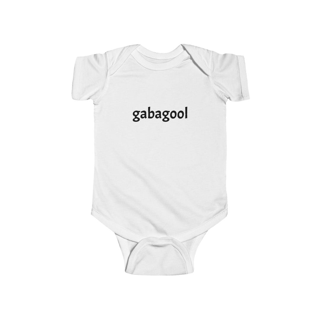 Gabagool Infant Onesie, Sopranos Baby Bodysuit, Funny Baby Gift ...