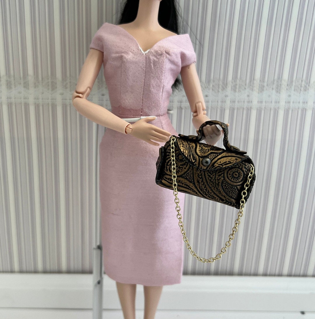 Mini Handbag for Fashion or BJD Dolls Purse Clutch Tote Handmade - Etsy