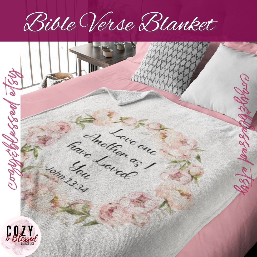 Scripture Gifts, Bible Verse Blanket, Christan Gift, Religious Gift ...