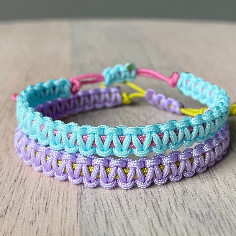 Square Knot Bracelet - Etsy