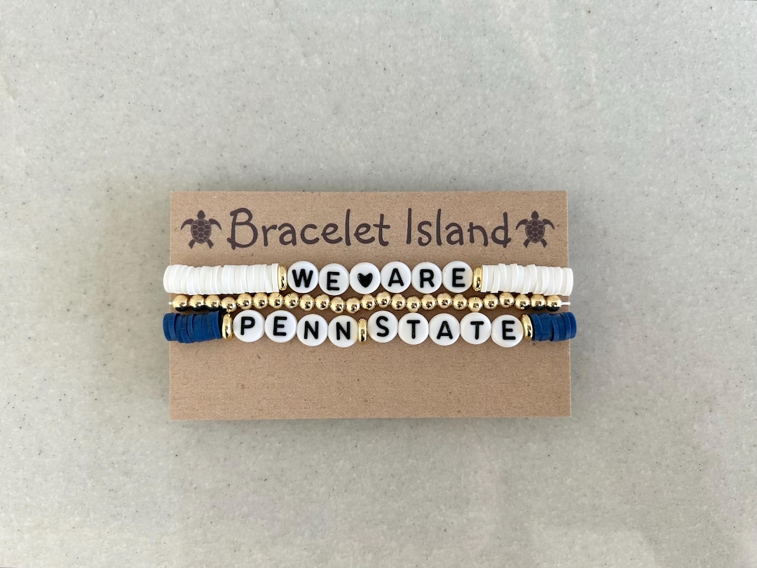Penn State Bracelet for Women – We Are Penn State Jewelry, PSU Football ...