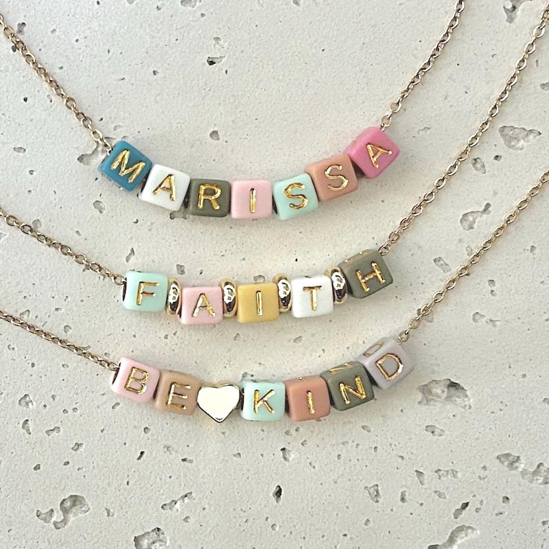 Girls Name Necklace - Etsy
