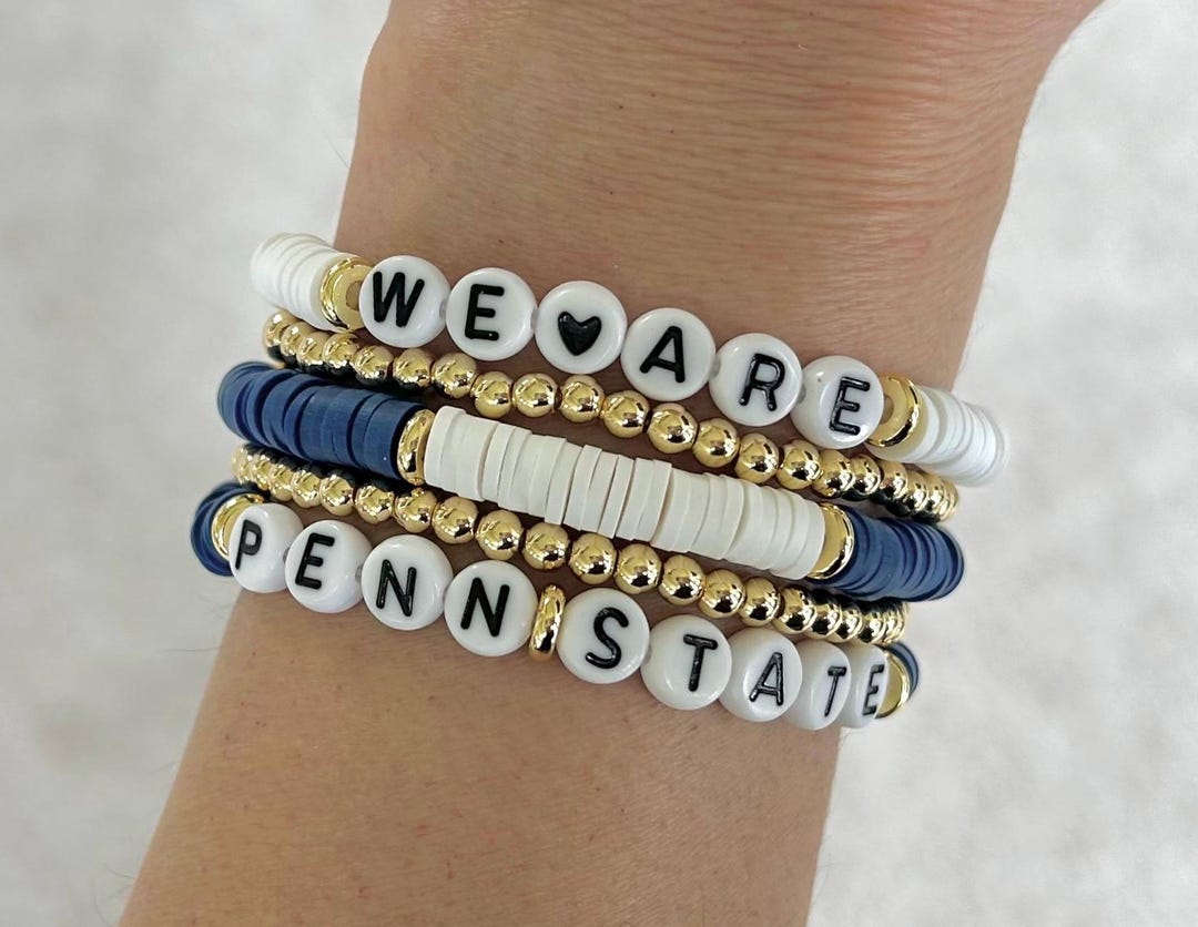 Penn State Bracelet We Are Pennsylvania State Jewelry Accessories, Penn ...