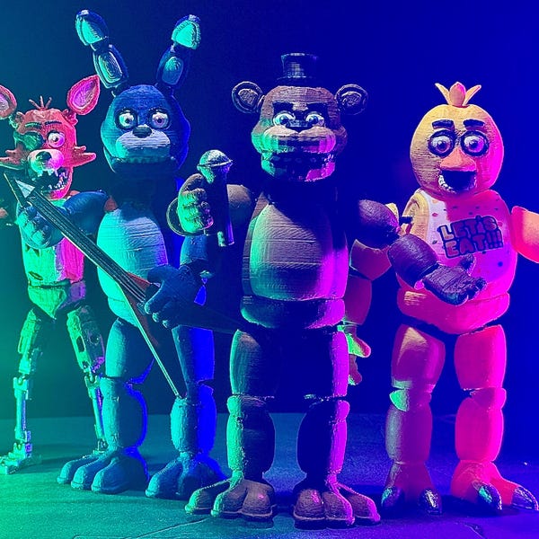 Five Nights at Freddys Custom Figures - Etsy
