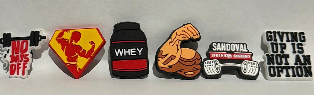 Gym Croc Charms - Etsy