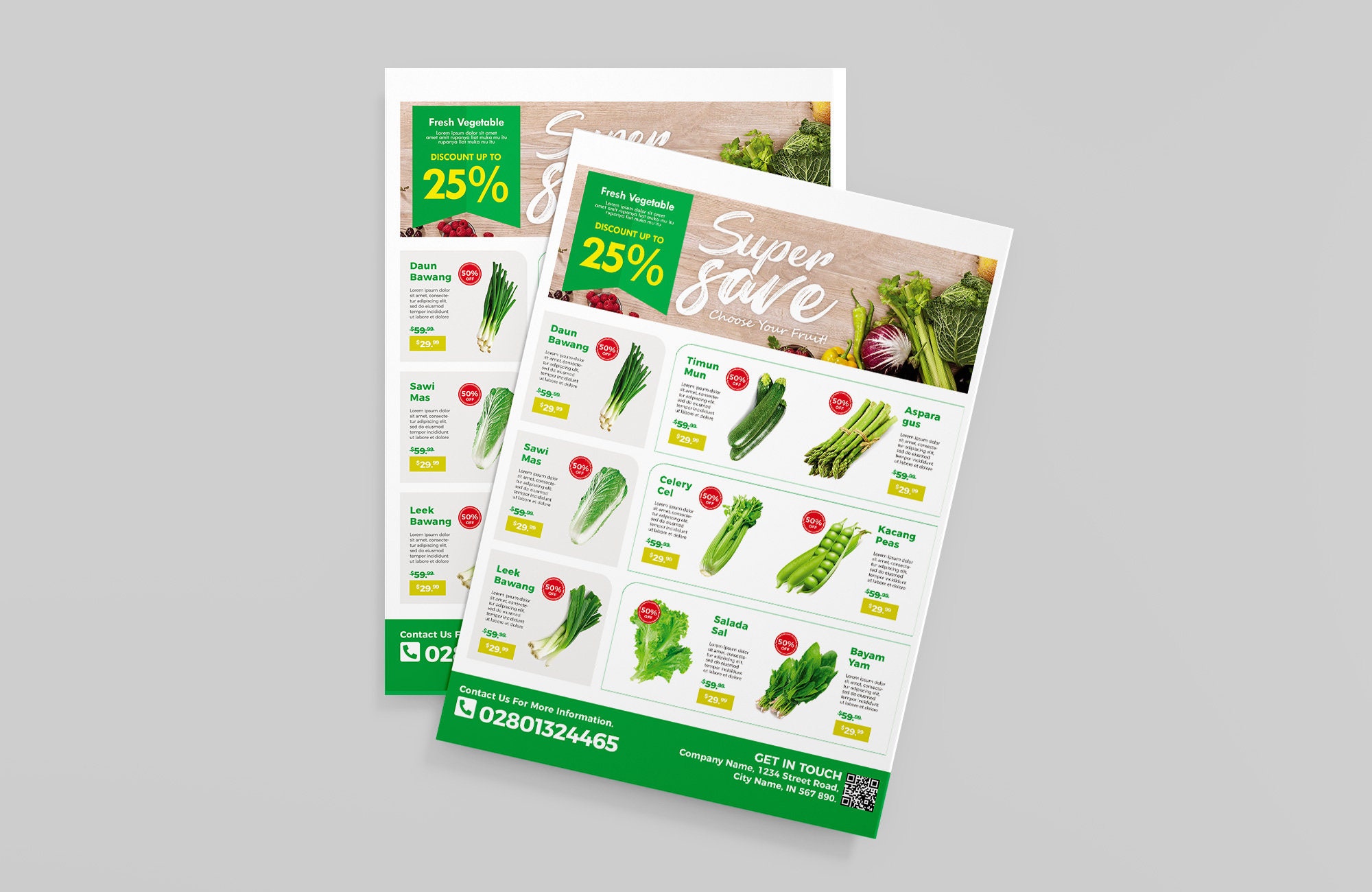 Product Flyer - Supermarket Grocery Flyer Template for Marketing ...