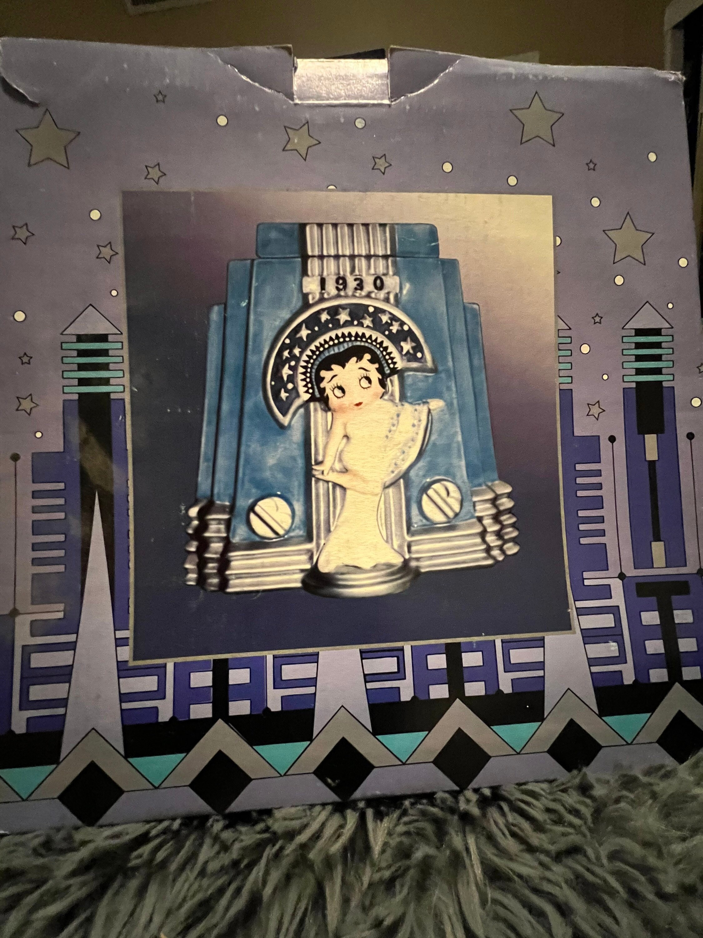 New Never Used Betty Boop Art Deco Style Cookie Jar - Etsy