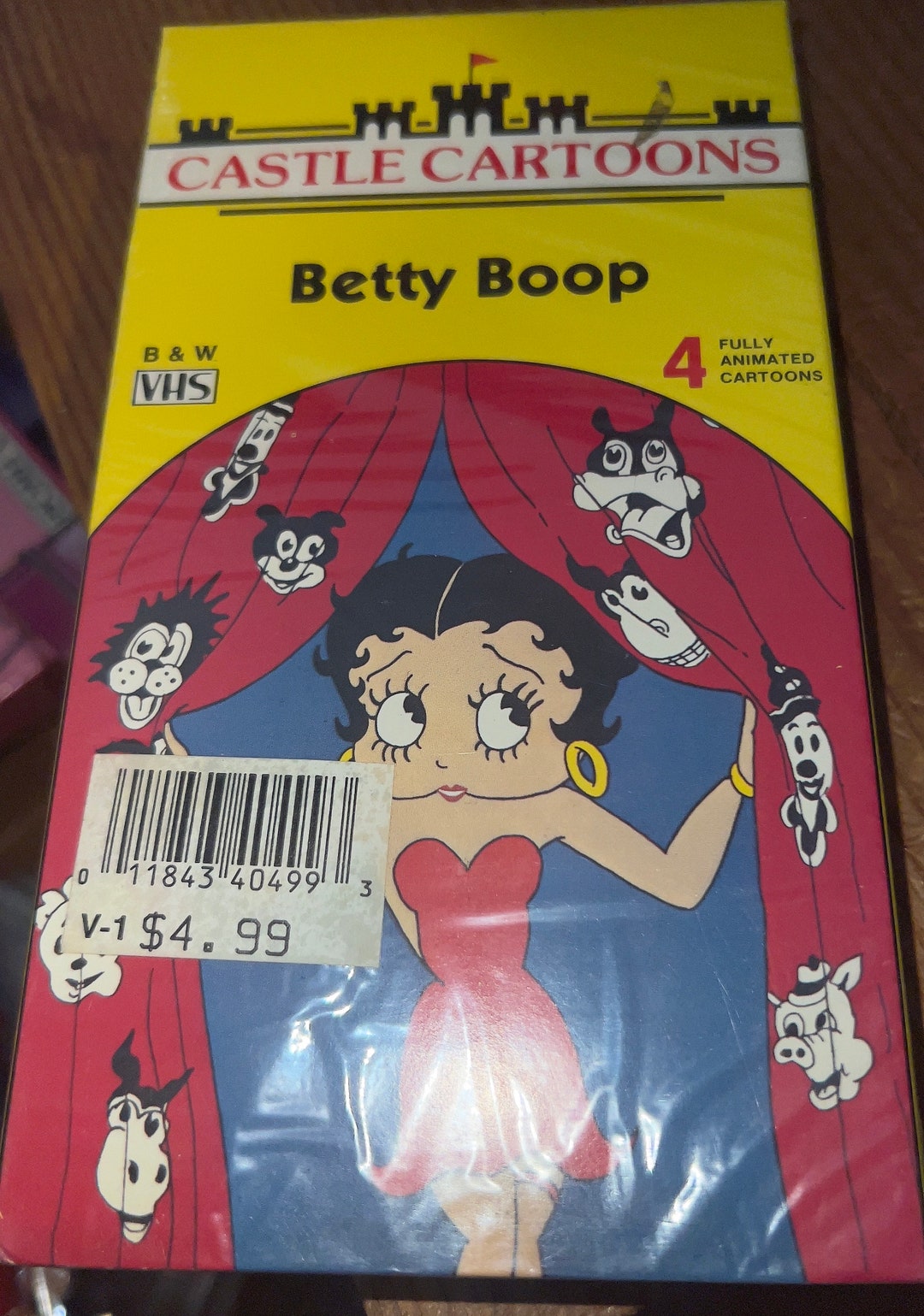 Betty Boop VHS - Etsy