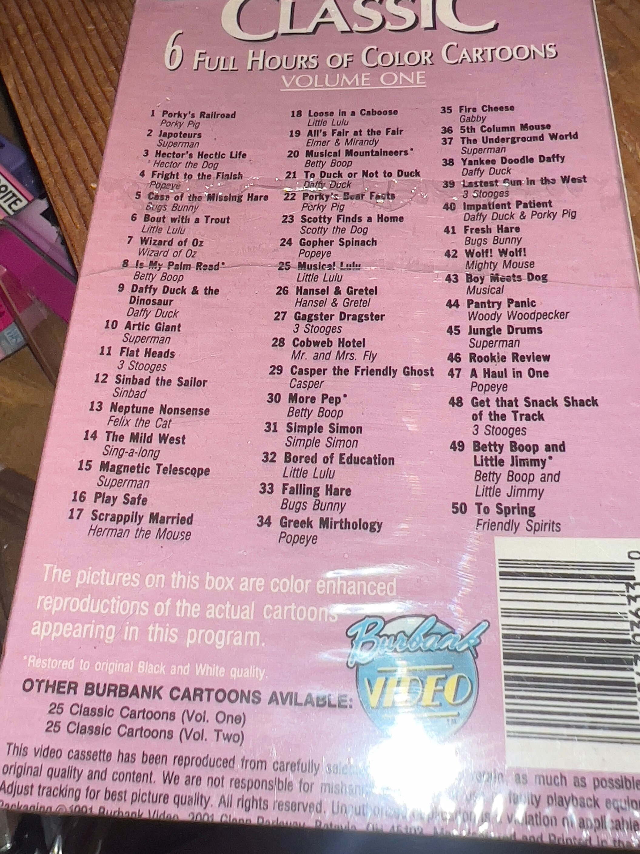50 Classic VHS Vol 1 - Etsy