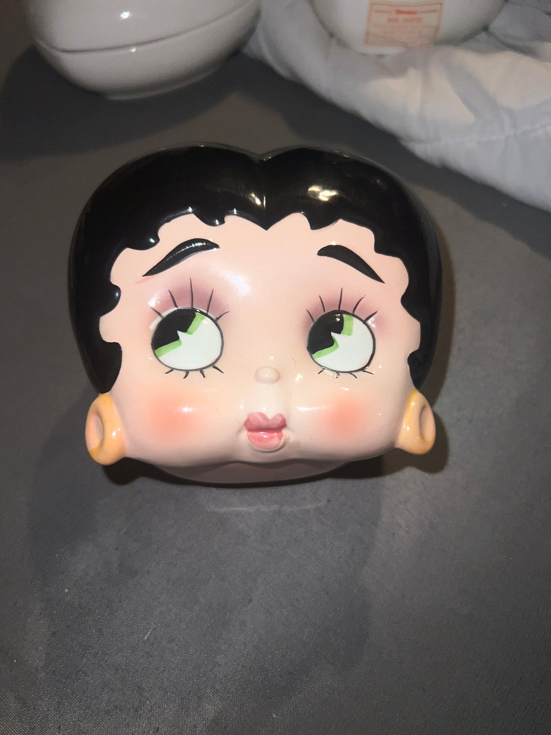 Vintage Betty Boop Trinket Box Etsy