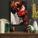Impressionist Art of African American Man and Woman Black Couple Print ...