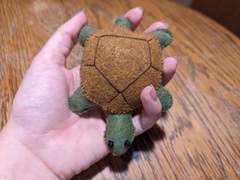Customizable Felt Turtle Plushies (made to Order) - Etsy