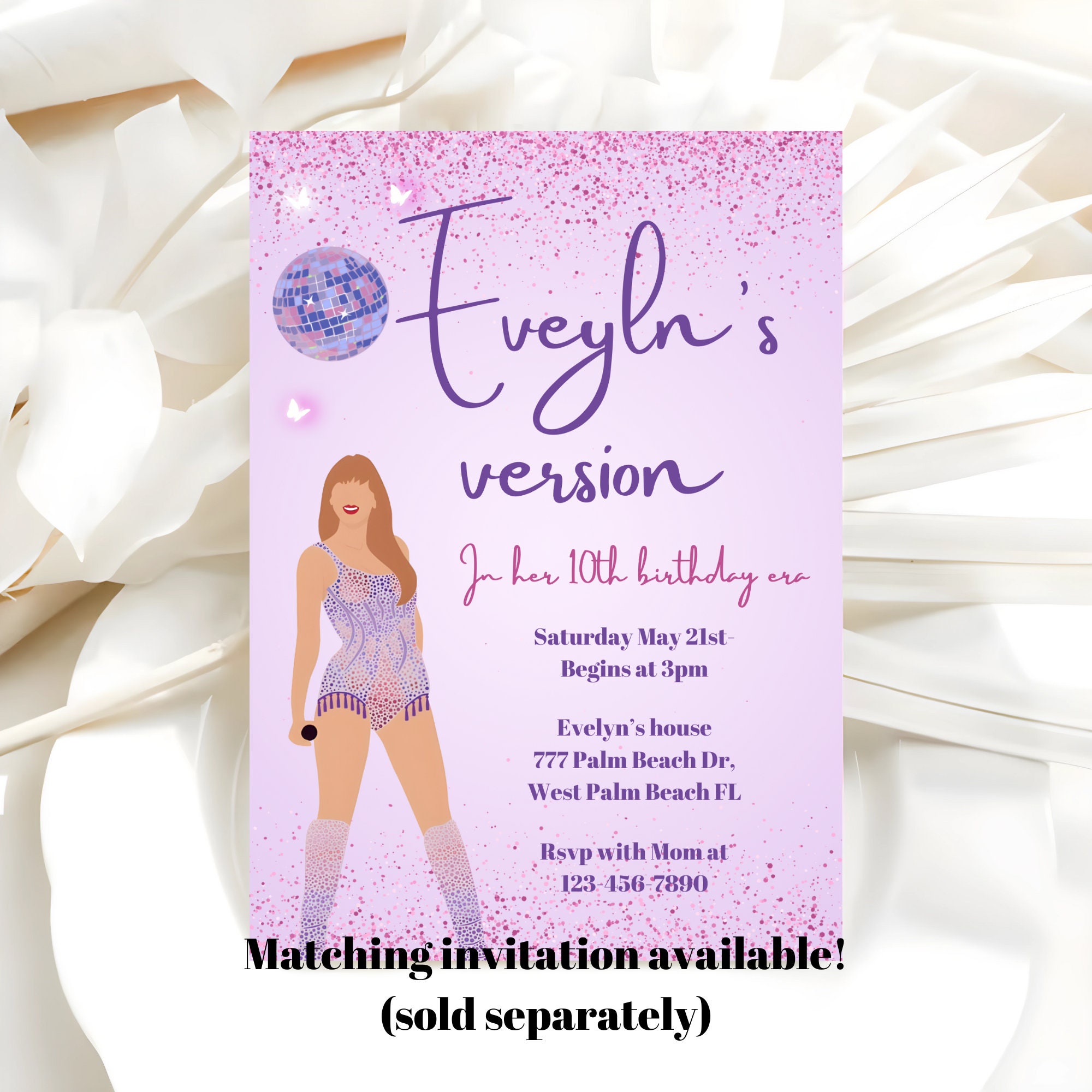 Printable Birthday Era Party Signs Taylor Birthday Theme Signs Eras ...