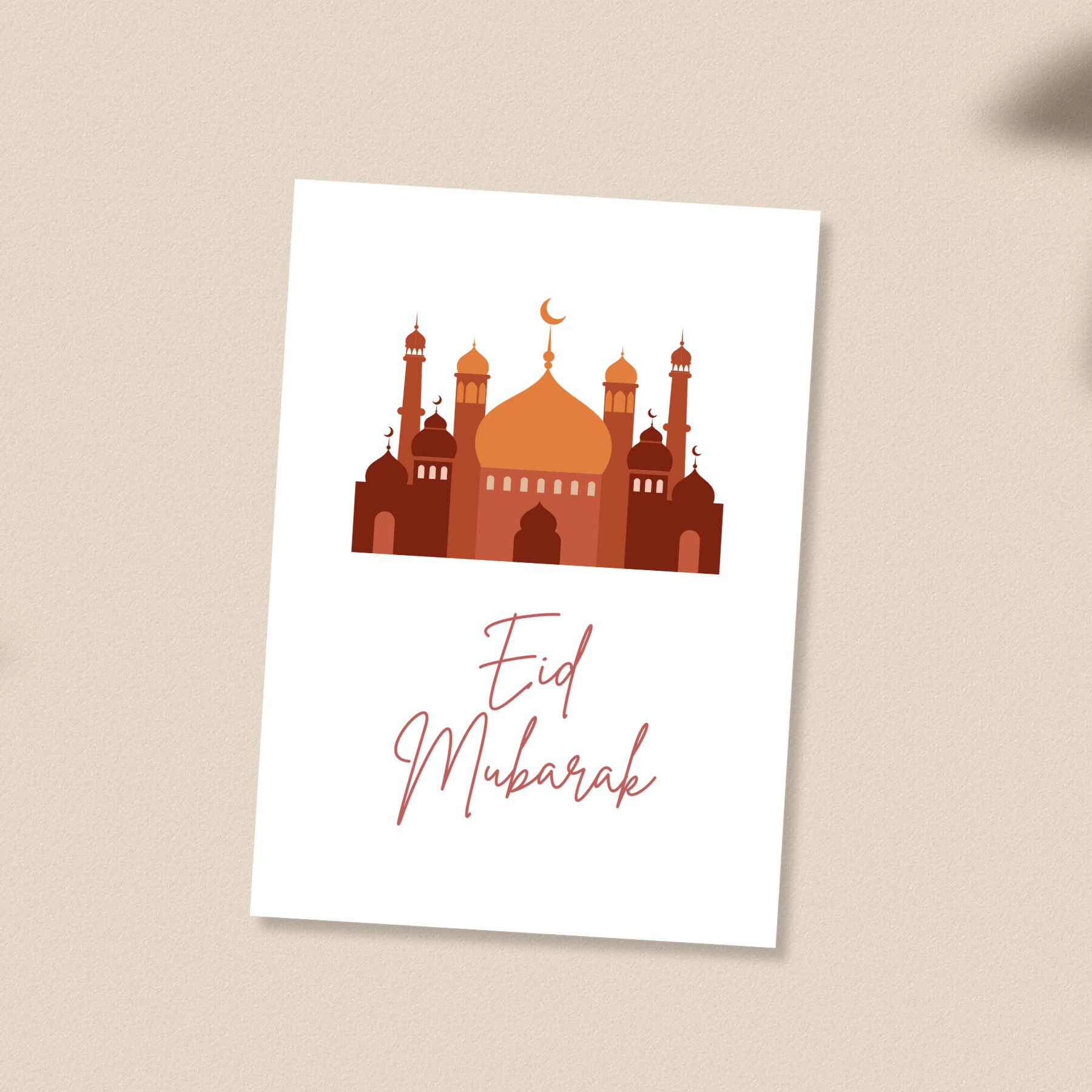 Boho Elegant Ramadan and Eid Card Bundle Ramadan Mubarak Printable ...