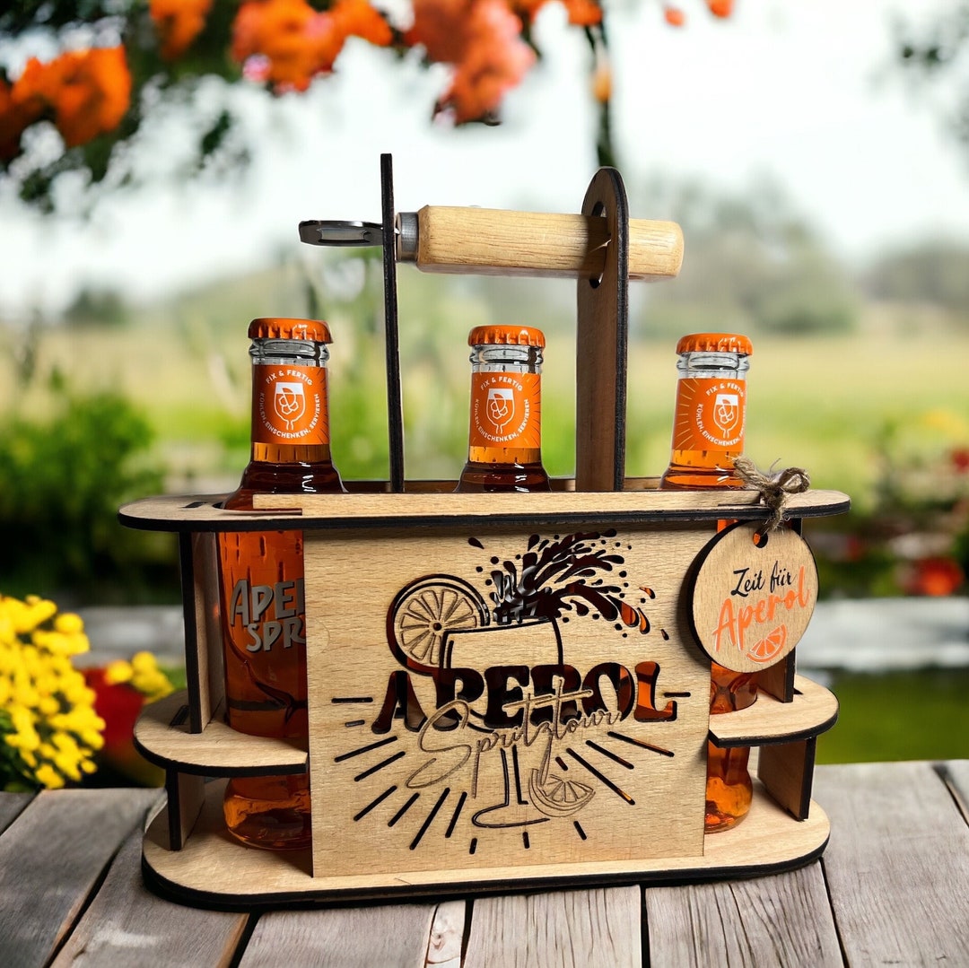 Aperol Bottle Carrier Personalized Aperol Spritz Aperol Spritztour ...