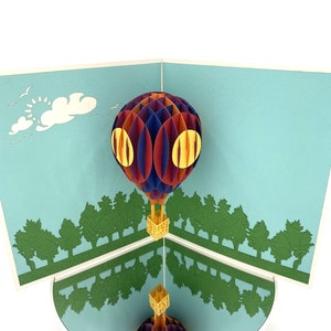 Balloon - 3D Popup Card - for Kid/ Child/ Boy/ Girl/ Him/ Her/ Mom/ Dad ...