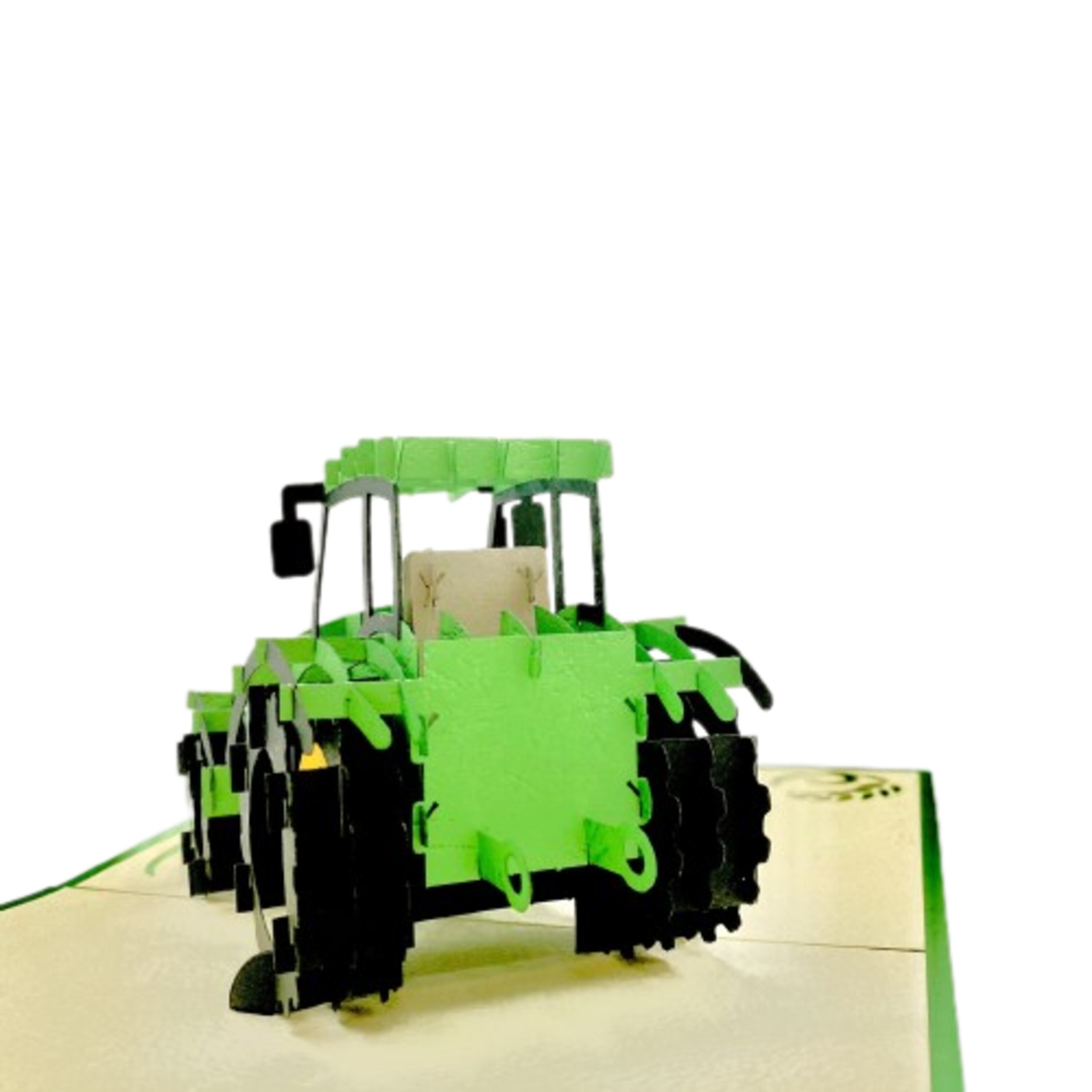 Farm Tractor - 3D Popup Card - for Him - Birthday/ Graduation/ Father's ...
