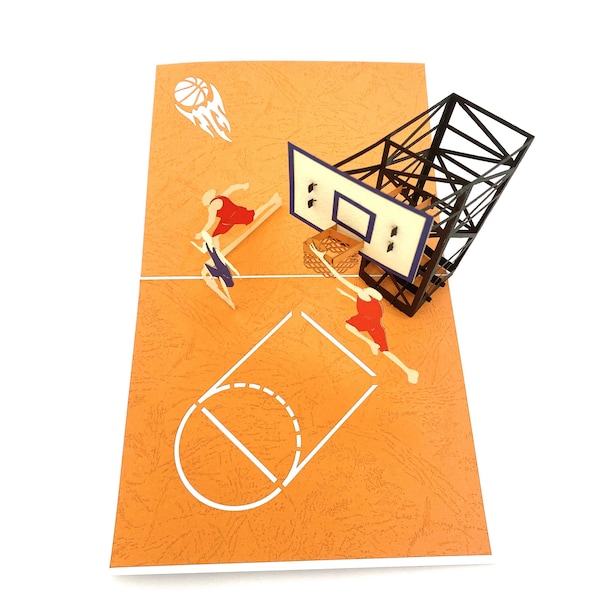Basketball 'slam Dunk' Birthday Card - Etsy UK