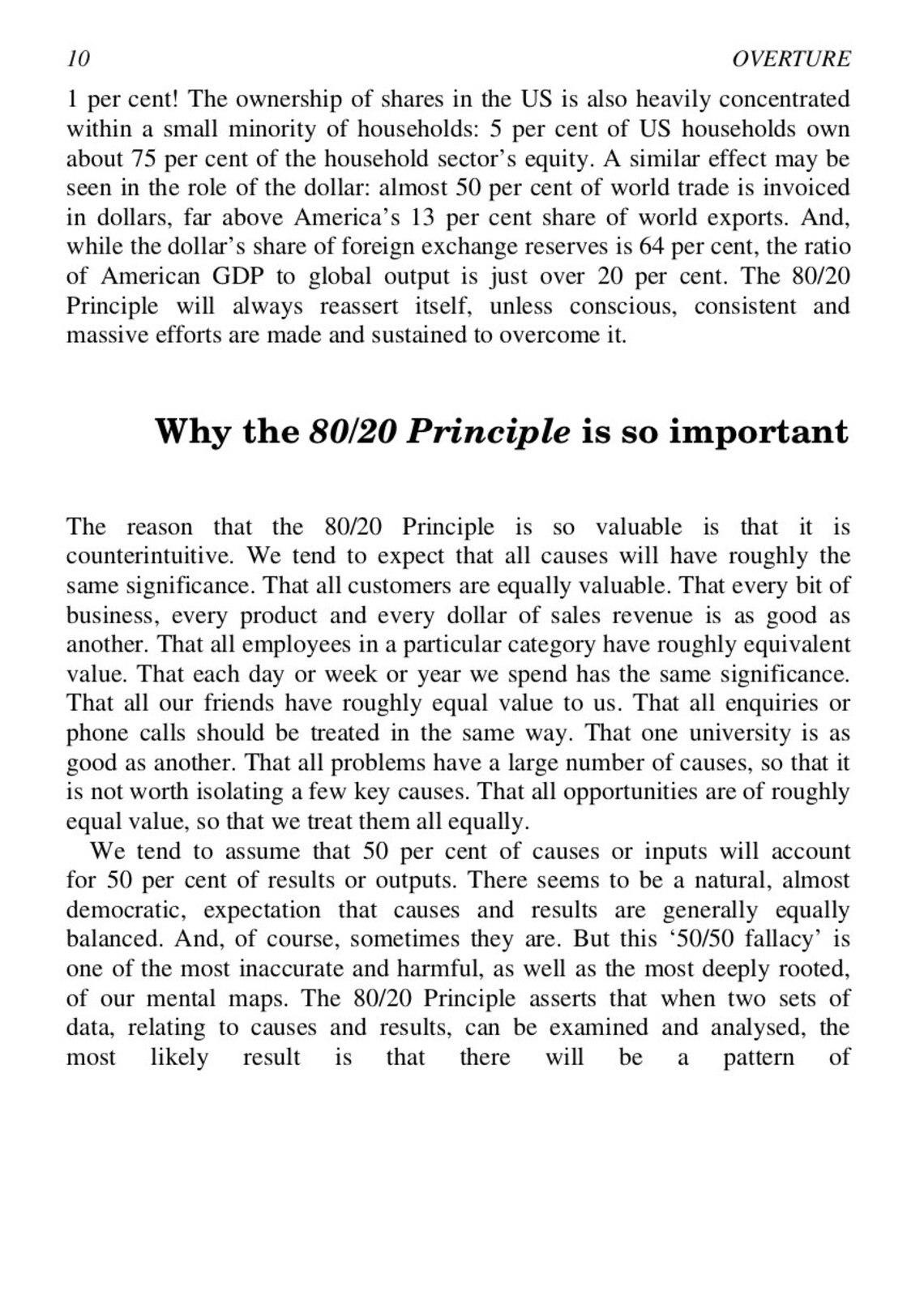 The 80/20 Principle: the Secret to Achieving More With Less Paperback ...