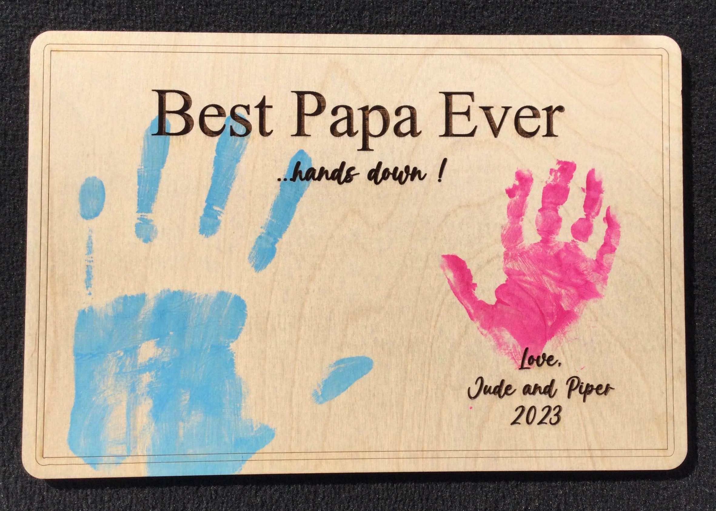 Best Papa Ever Sign - Etsy