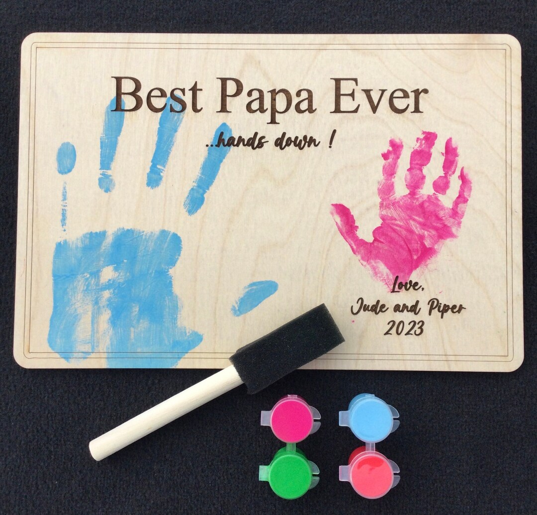 Best Papa Ever Sign - Etsy