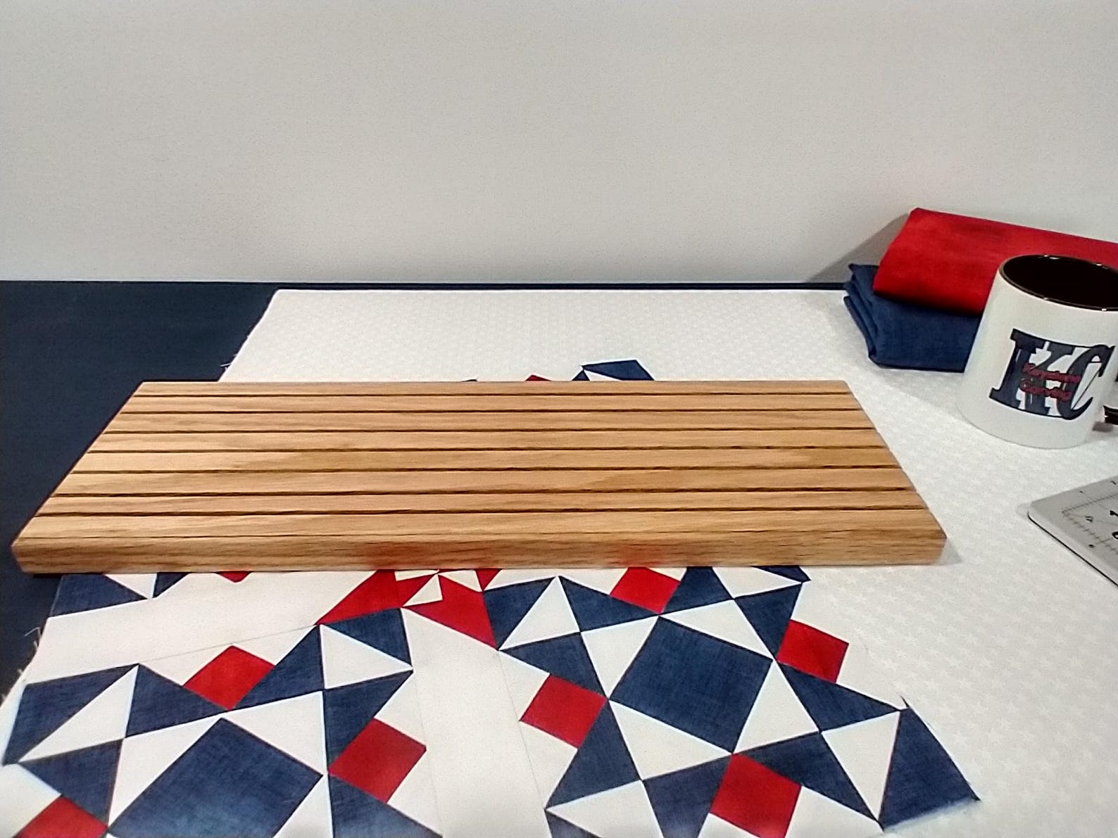 Quilt Ruler Holder - Choose Your Size With 8 Slots Personalized Gift ...