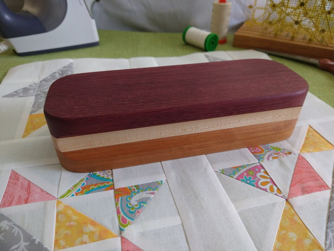 Quilter's Clapper Exotic Purple Heart With Maple and Cherry Hardwood ...