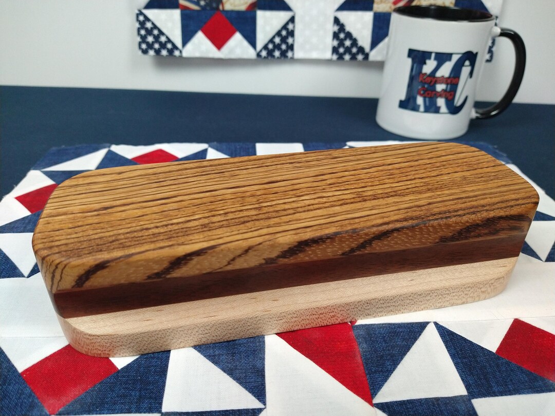 Quilter's Clapper Zebra, Walnut, & Maple Hardwood 8.5 Inches - Etsy