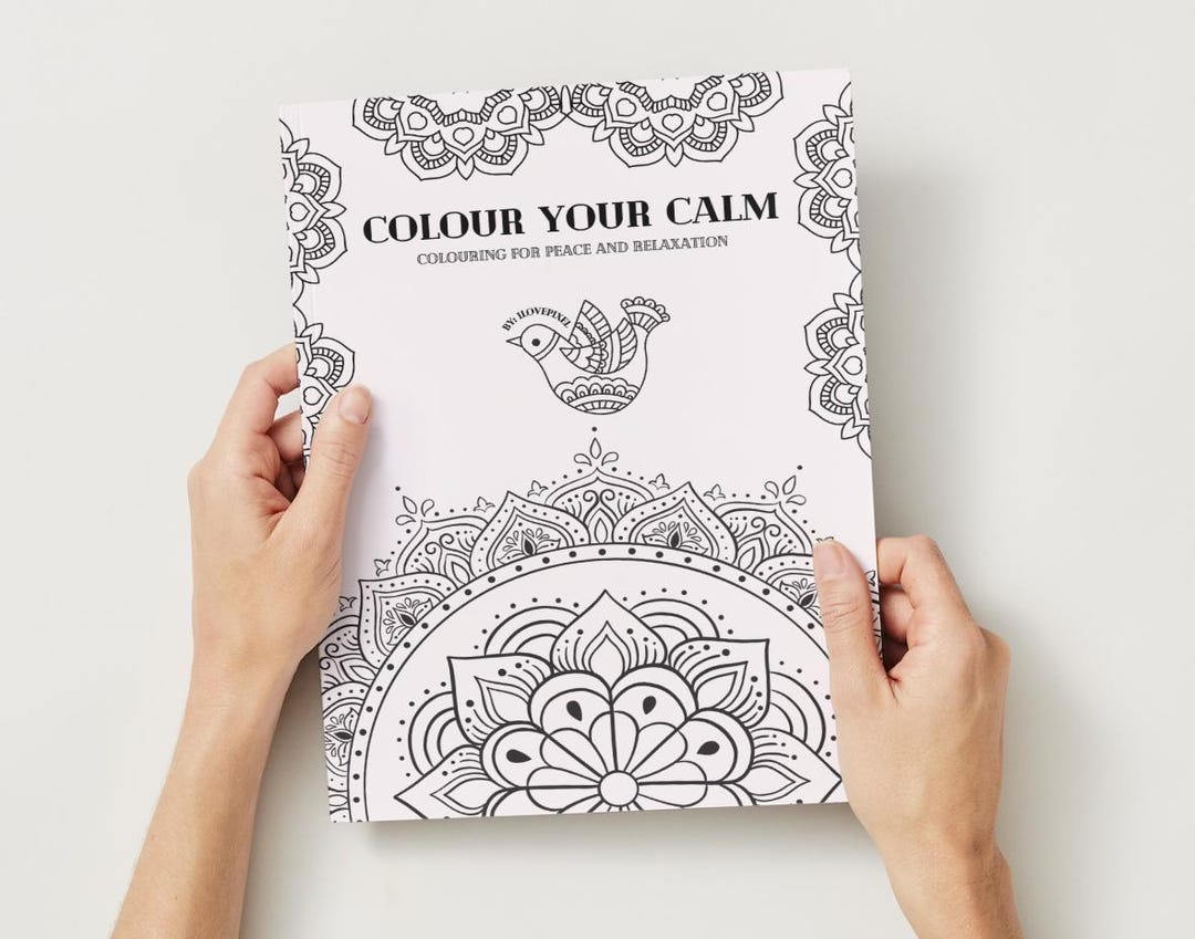 Colour Your Calm Colouring Book - Etsy