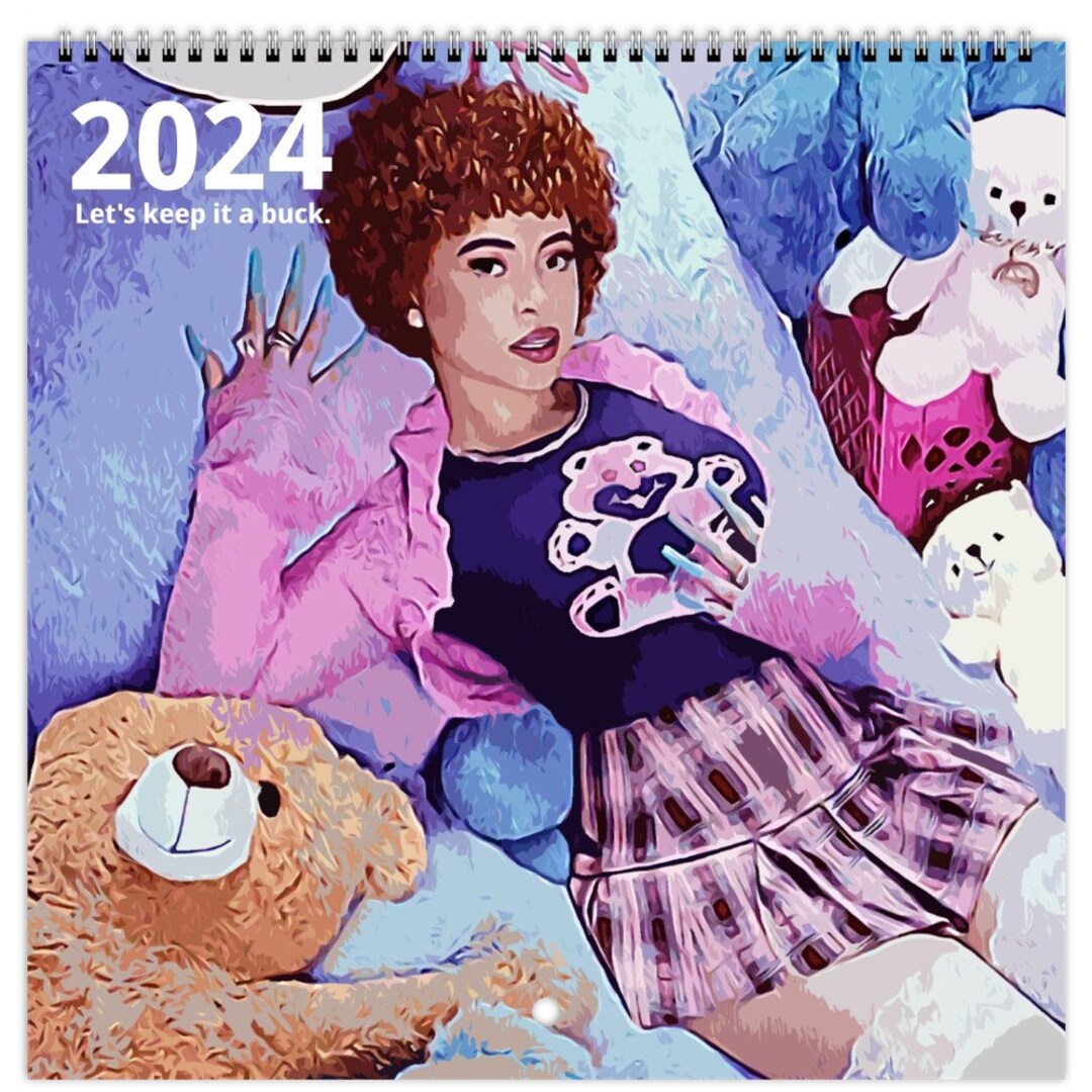 Ice Spice, 2024 Wall Calendar, Munch, 12 Month Calendar, Student Year ...