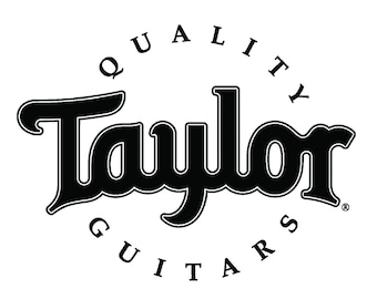 Taylor Guitars Logo Vinyl Decal - Etsy