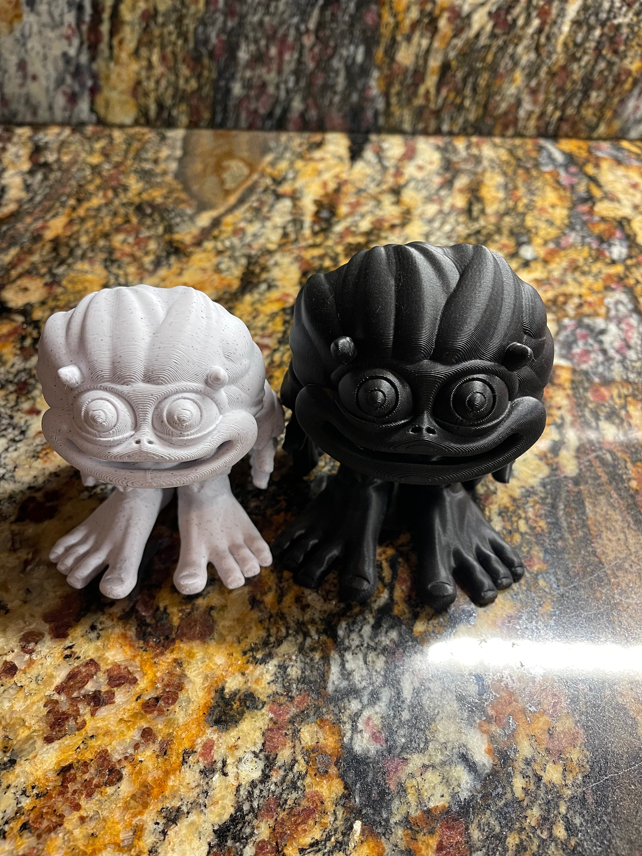 3d Printed Articulated Baby Yeti - Etsy