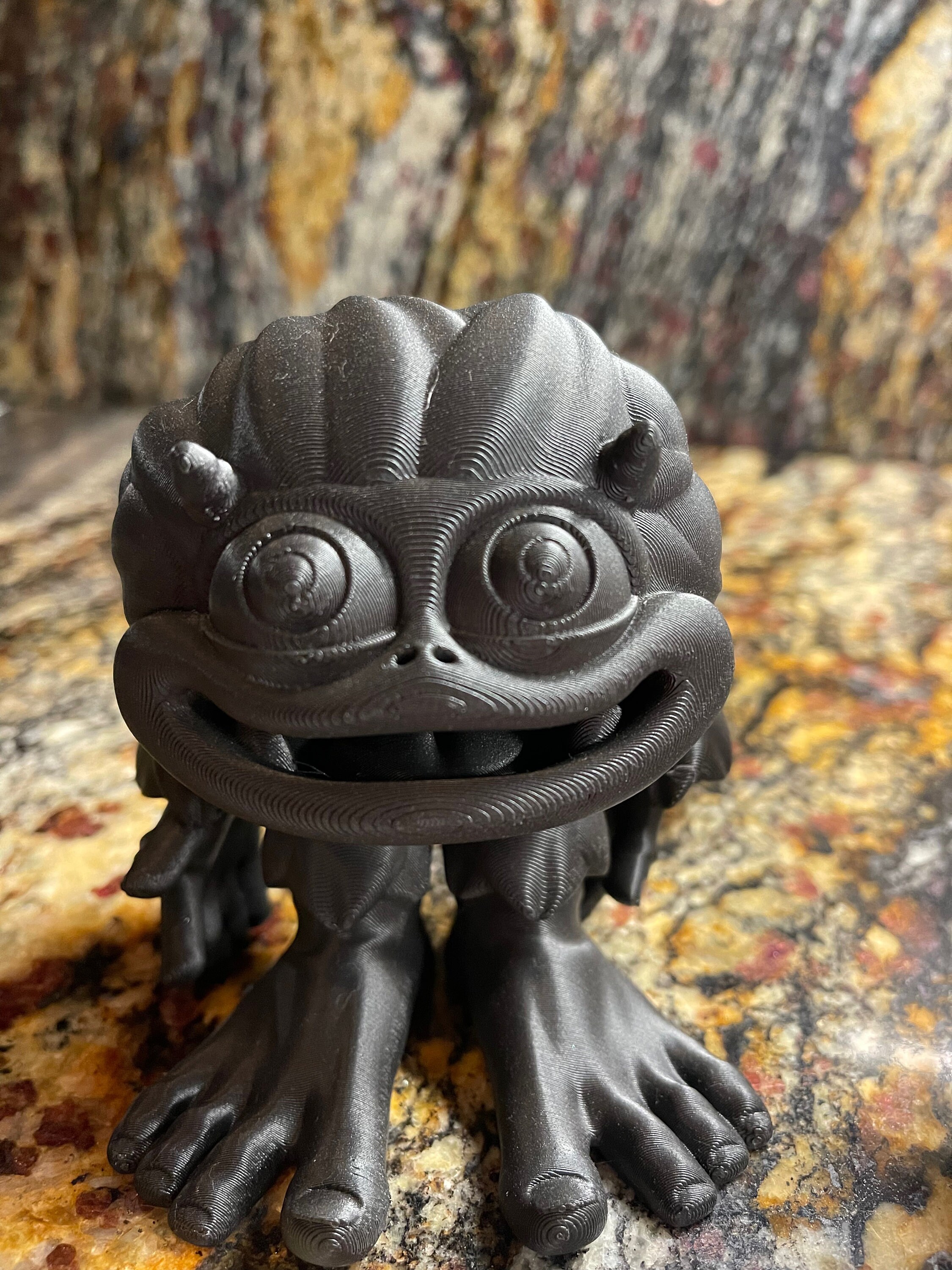 3d Printed Articulated Baby Yeti - Etsy