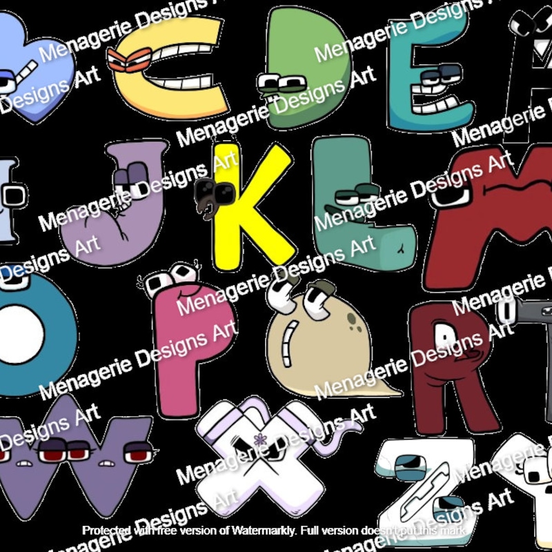 Alphabet Lore Png - Etsy