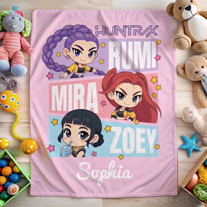 Kpop Demon Hunters Blanket - Etsy