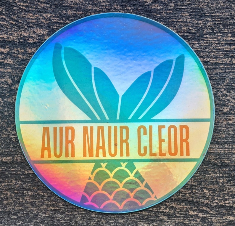 Aur Naur Cleor Sticker H20 Just Add Water Sticker Y2K Holographic ...