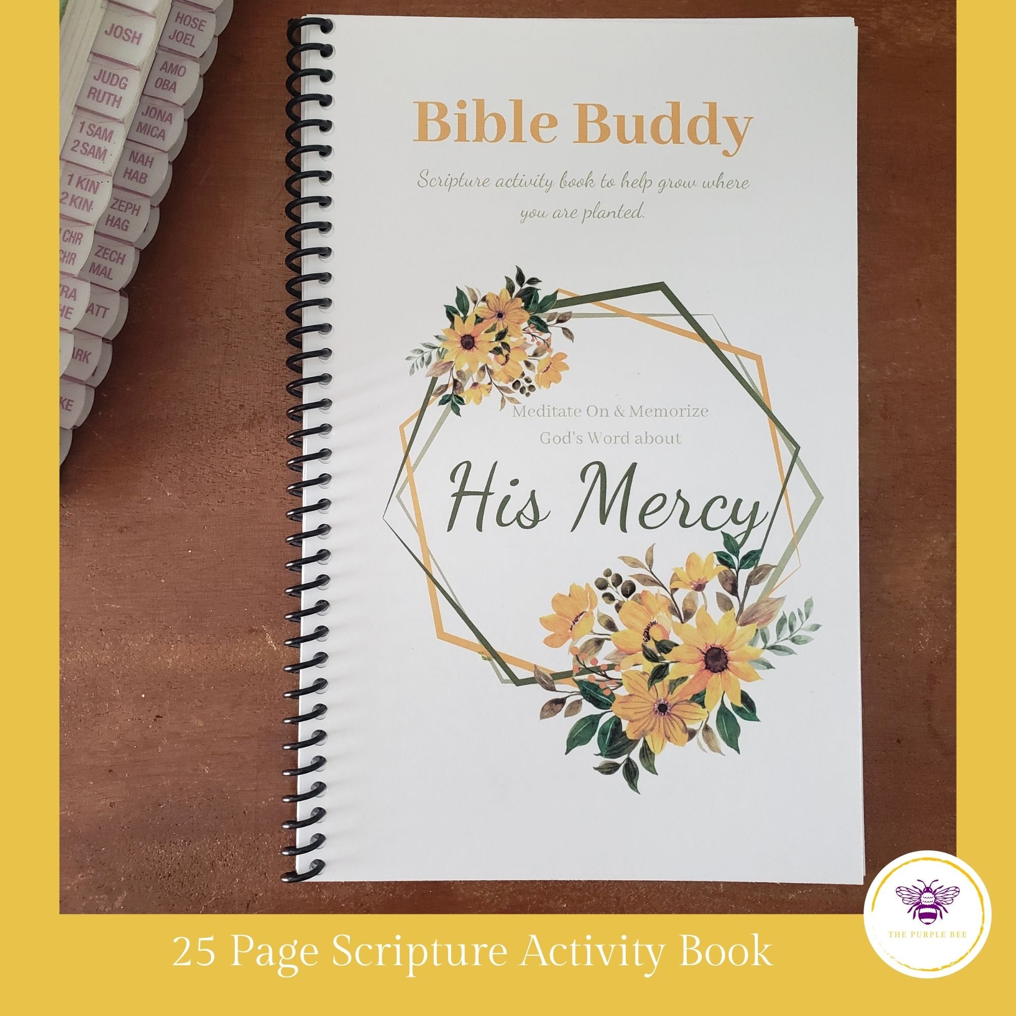 His Mercy Bible Buddy-bundle of 6-scripture Activity Book-bible Verse ...