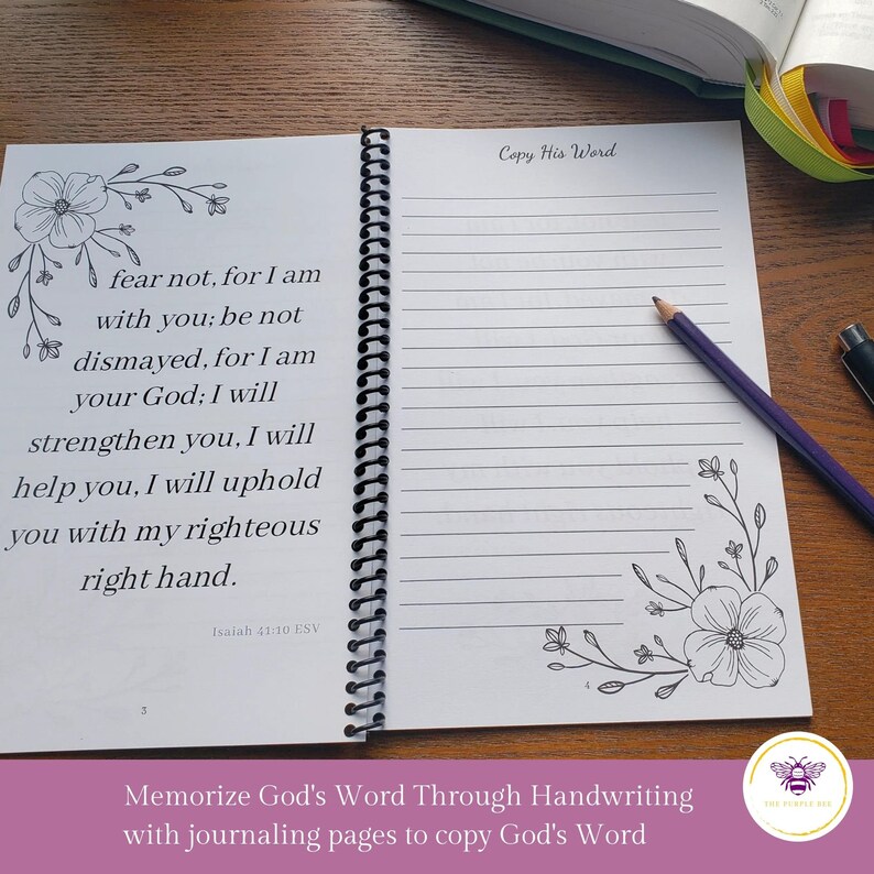 Strength Bible Buddy-scripture Activity Book-bible Verse Coloring Book ...