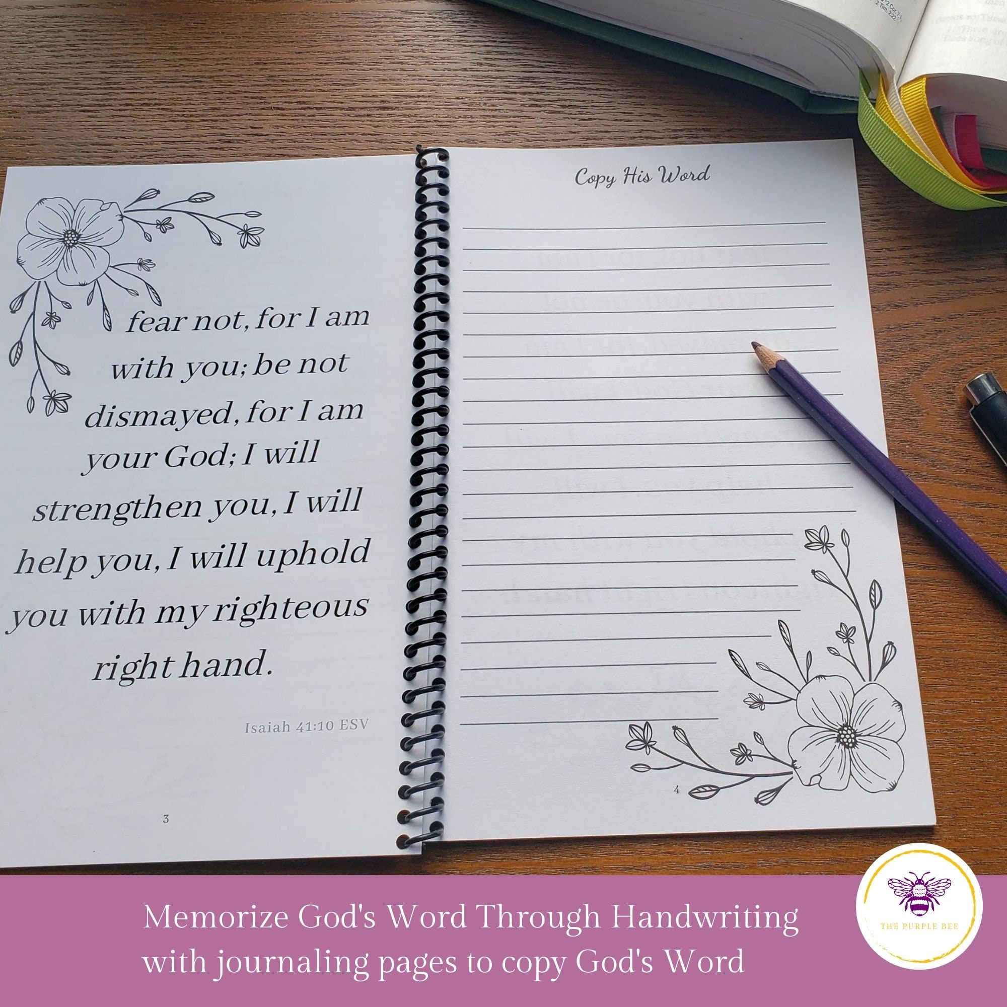 Strength Bible Buddy-scripture Activity Book-bible Verse Coloring Book ...