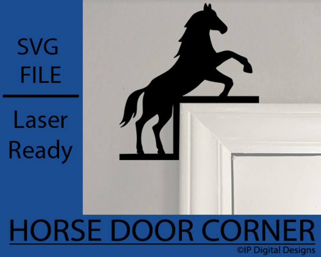 Horse Door Corner / Door Corner / Horse / Window Corner / Window Decor ...