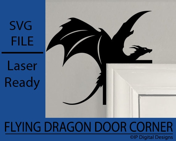 Dragon Door Corner / Door Corner / Dragon / Dragons / Window Corner ...