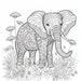 Elephant | Coloring Book Page | Instant Download - Etsy