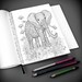 Elephant | Coloring Book Page | Instant Download - Etsy