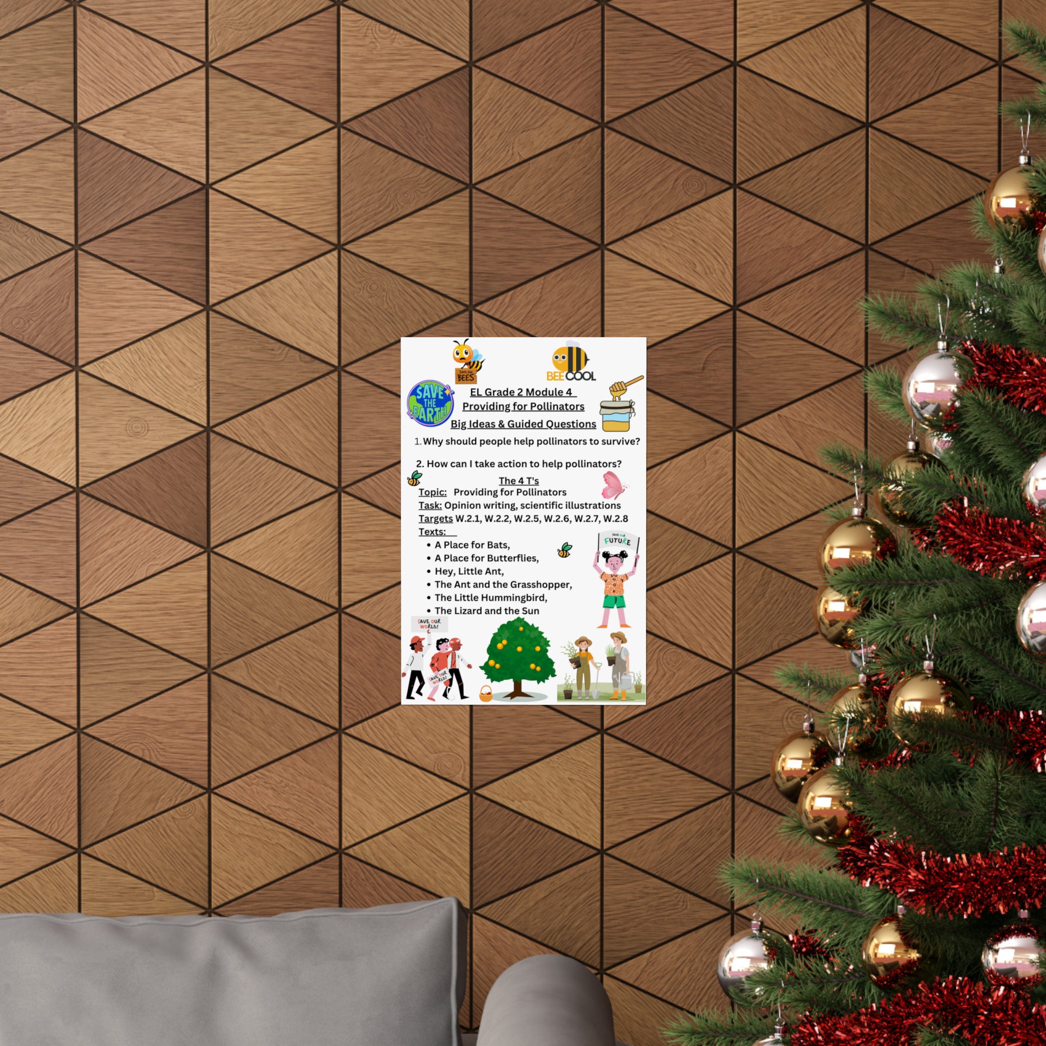 EL Grade 2 Module 4 Focus Wall Poster - Etsy