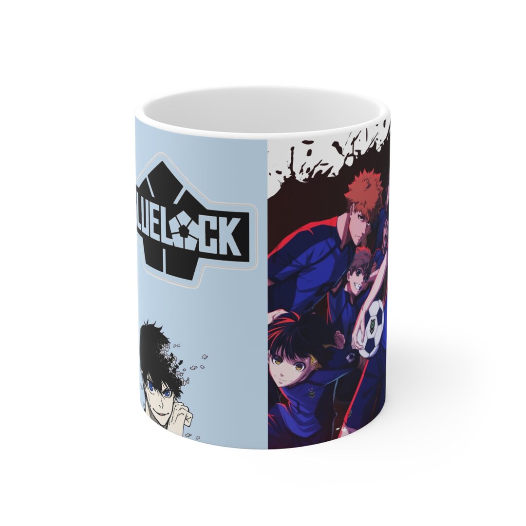 Bluelock Anime Mug Isagi, Bachira, Nagi - Etsy