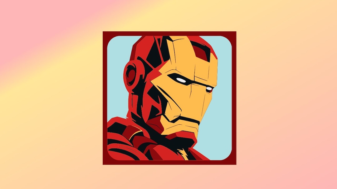 Ironman, Shadow Box, 3D Cut, Cricut - Etsy