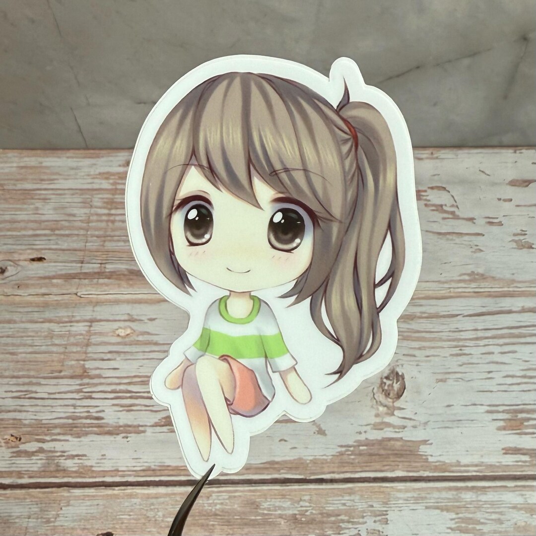 Spirited Away Chihiro Matte Vinyl Sticker - Etsy