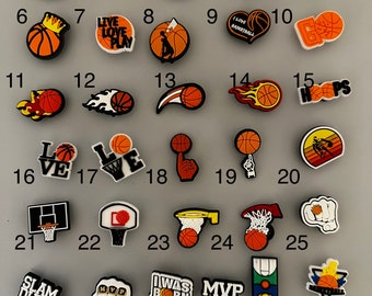 NBA Michael Jordan Basketball Croc Shoe Charms - Etsy